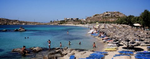 Map of Mykonos Beaches | Best Mykonos Beaches Map 2021